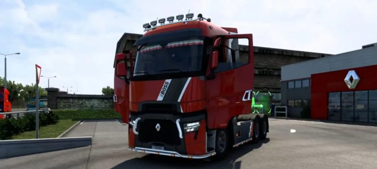 Animated Doors New Renault T 1.40.x ETS2 - Euro Truck Simulator 2 Mods ...
