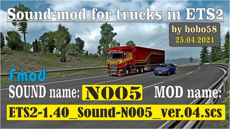 Sound N005 1.40 ETS2 - Euro Truck Simulator 2 Mods | American Truck ...