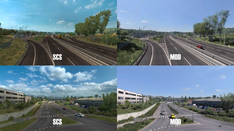Fael Environment v3.1 (upd13.03.21) 1.39 - 1.40 ETS2 - Euro Truck ...