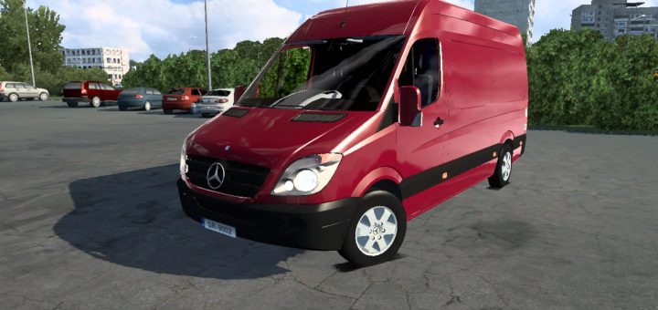 Mercedes Sprinter | Euro Truck Simulator 2 Mods | ATS Mods