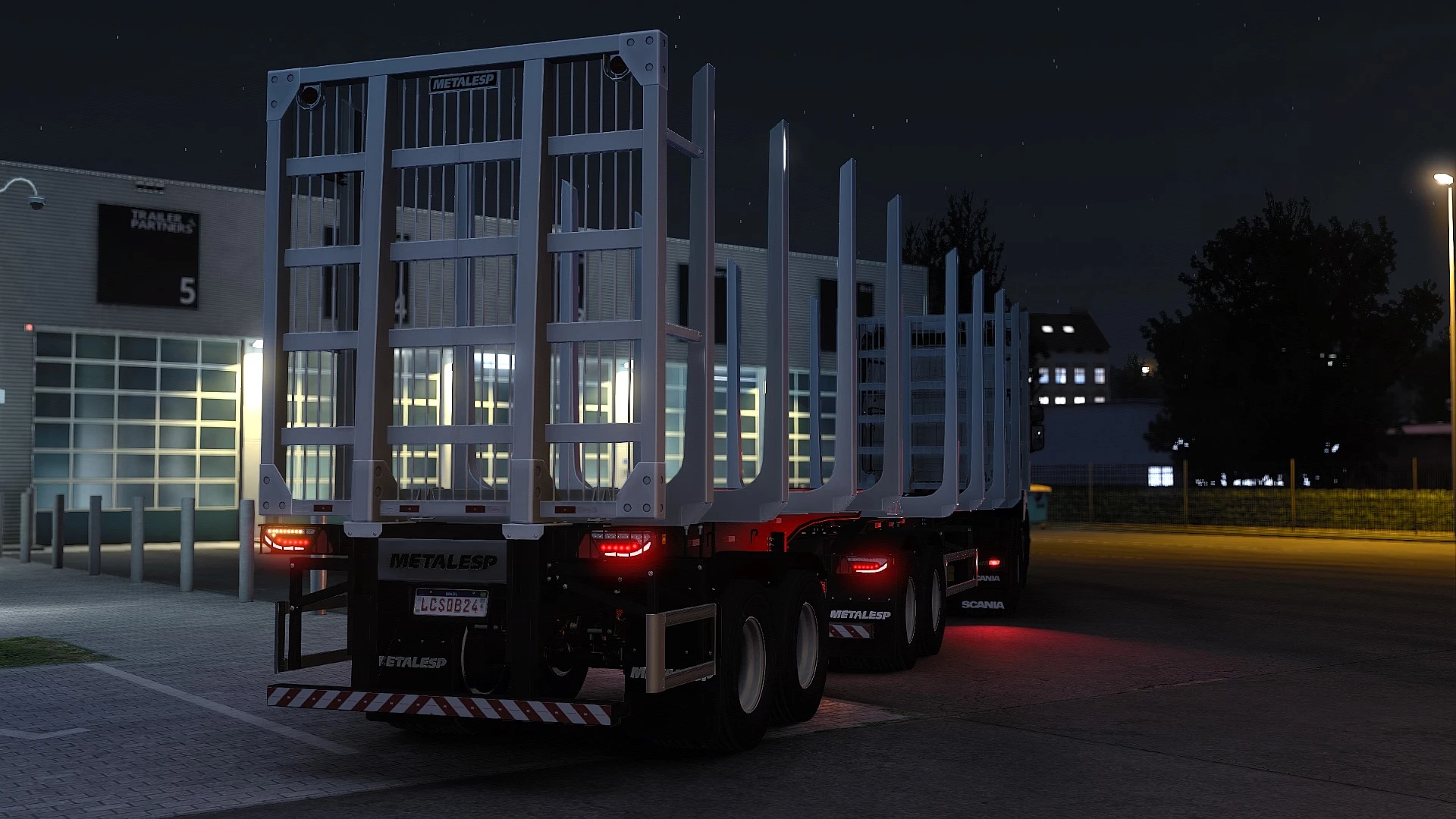 Metalesp Bi-Train Wood Transport 7 Axles v0.4.1 ETS2 - Euro Truck ...