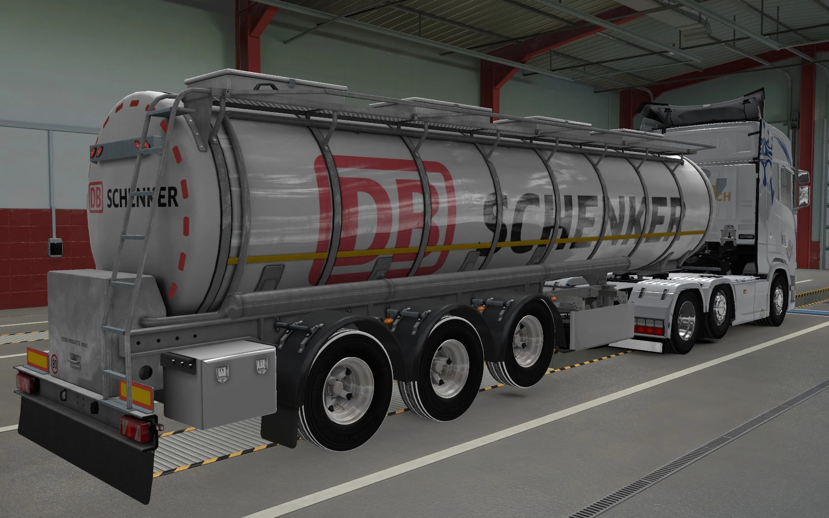 SKIN SCS FOOD TANK DB SCHENKER 1.40 ETS2 - Euro Truck Simulator 2 Mods ...
