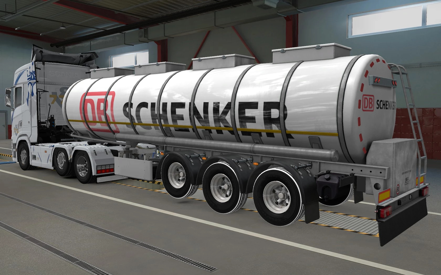 SKIN SCS FOOD TANK DB SCHENKER 1.40 ETS2 - Euro Truck Simulator 2 Mods ...
