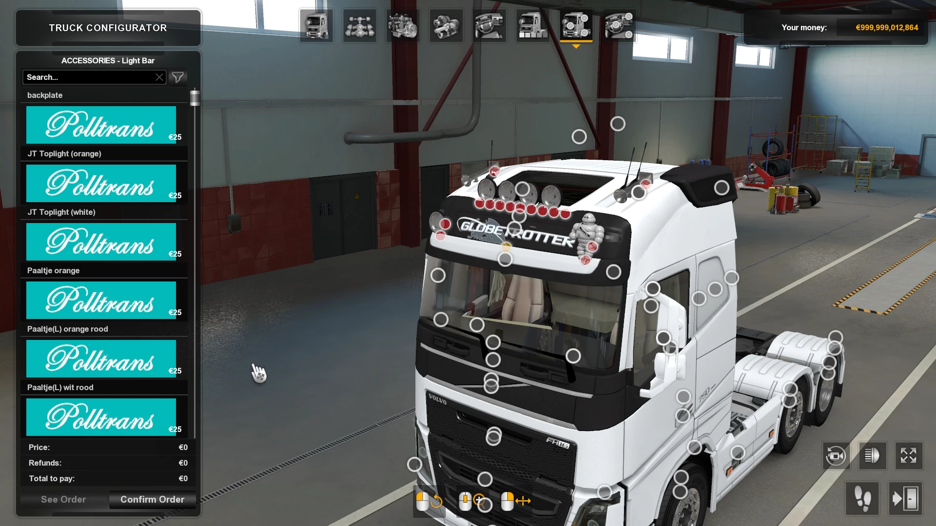 Slots for the Volvo FH2012 v1.0 ETS2 - Euro Truck Simulator 2 Mods ...