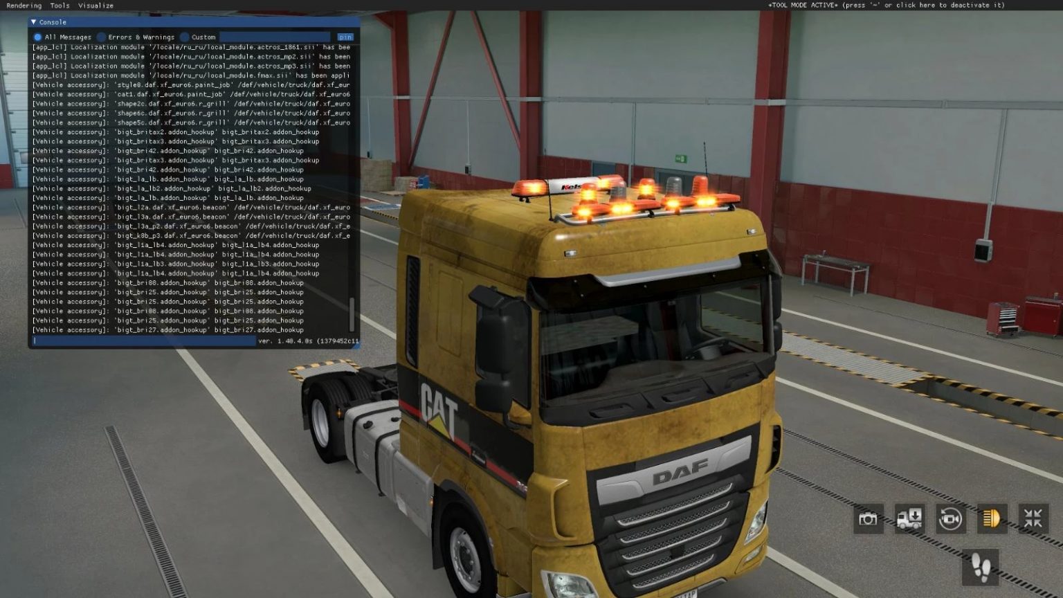 BigT Britax LED Beacons Pack Stable Version 1.40.x ETS2 - Euro Truck ...