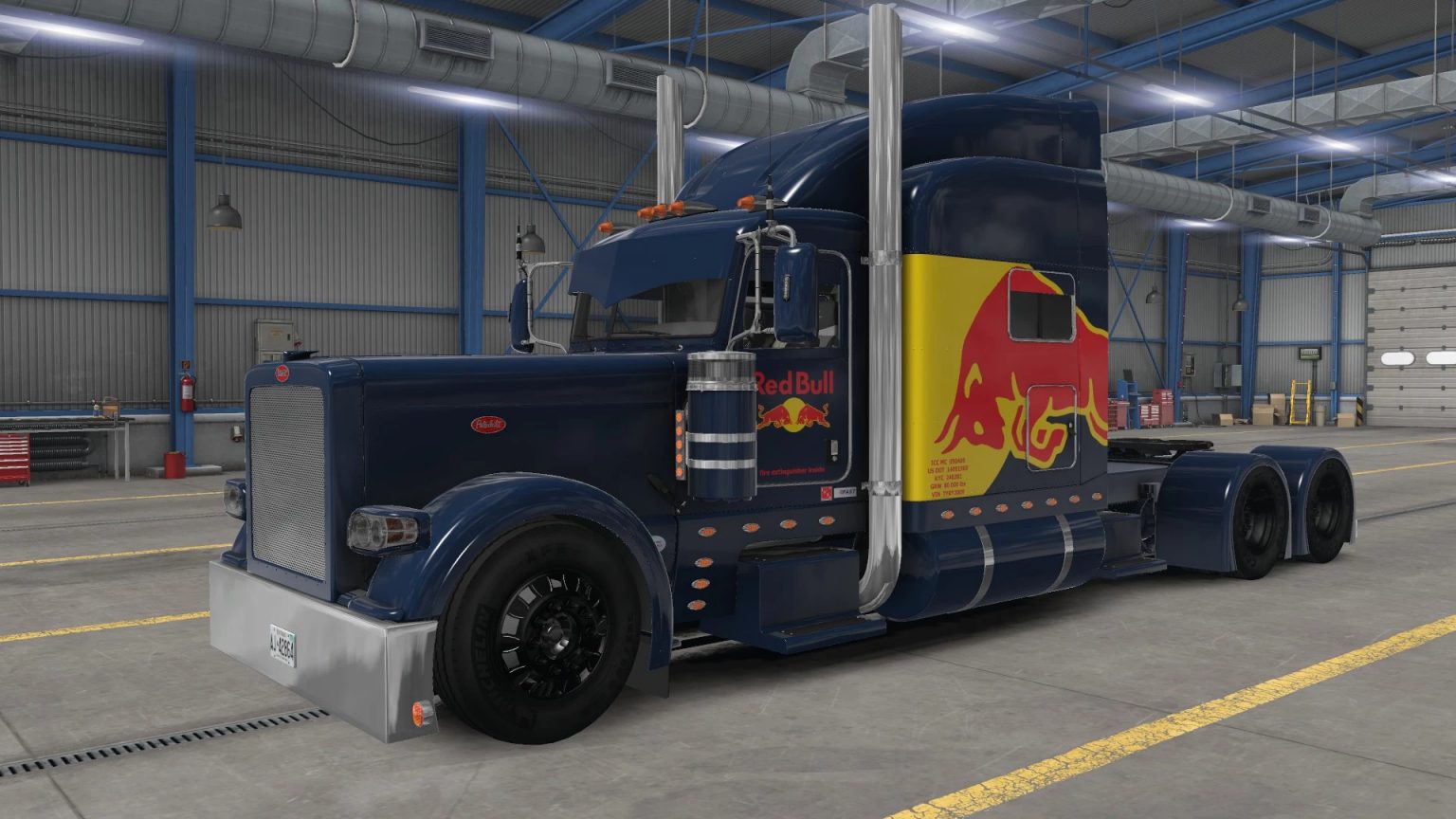 Jon ruda Red Bull skin v1.0 ATS - Euro Truck Simulator 2 Mods ...