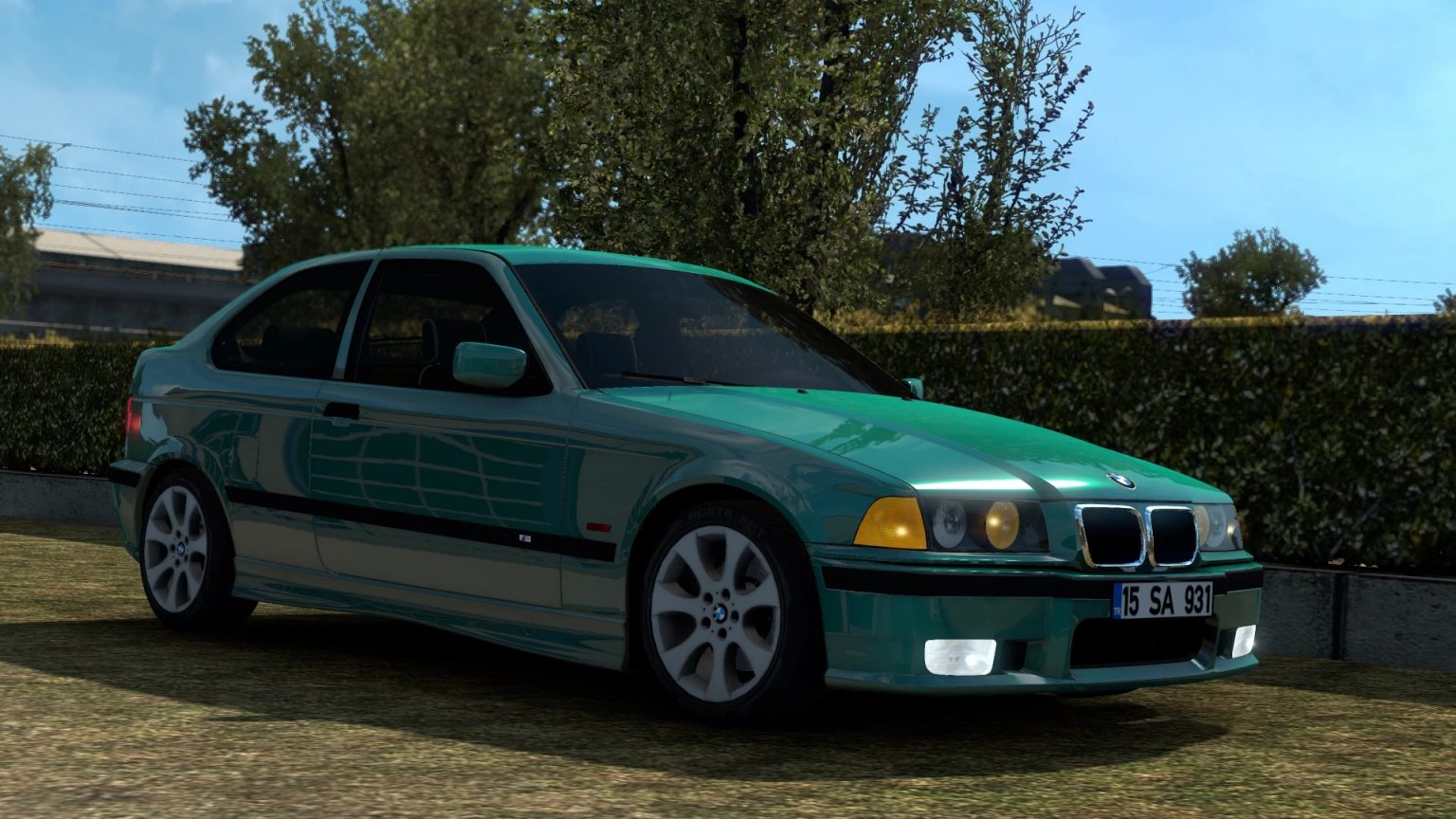 BMW E36 Compact V1R70 1.41 ETS2 - Euro Truck Simulator 2 Mods ...