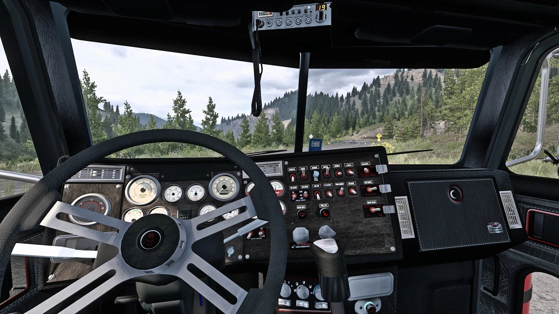 Custom High Res Peterbilt 379 Interior v1.0 ATS - Euro Truck Simulator ...