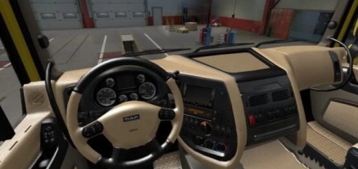 Kingcustom BLUE STARS interior 1.47+1.51 ETS2 - Euro Truck Simulator 2 ...
