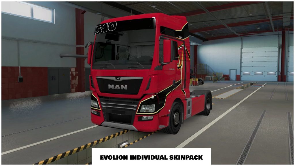 EvoLion Individual SkinPack for MADster MAN v1.0 ETS2 - Euro Truck ...