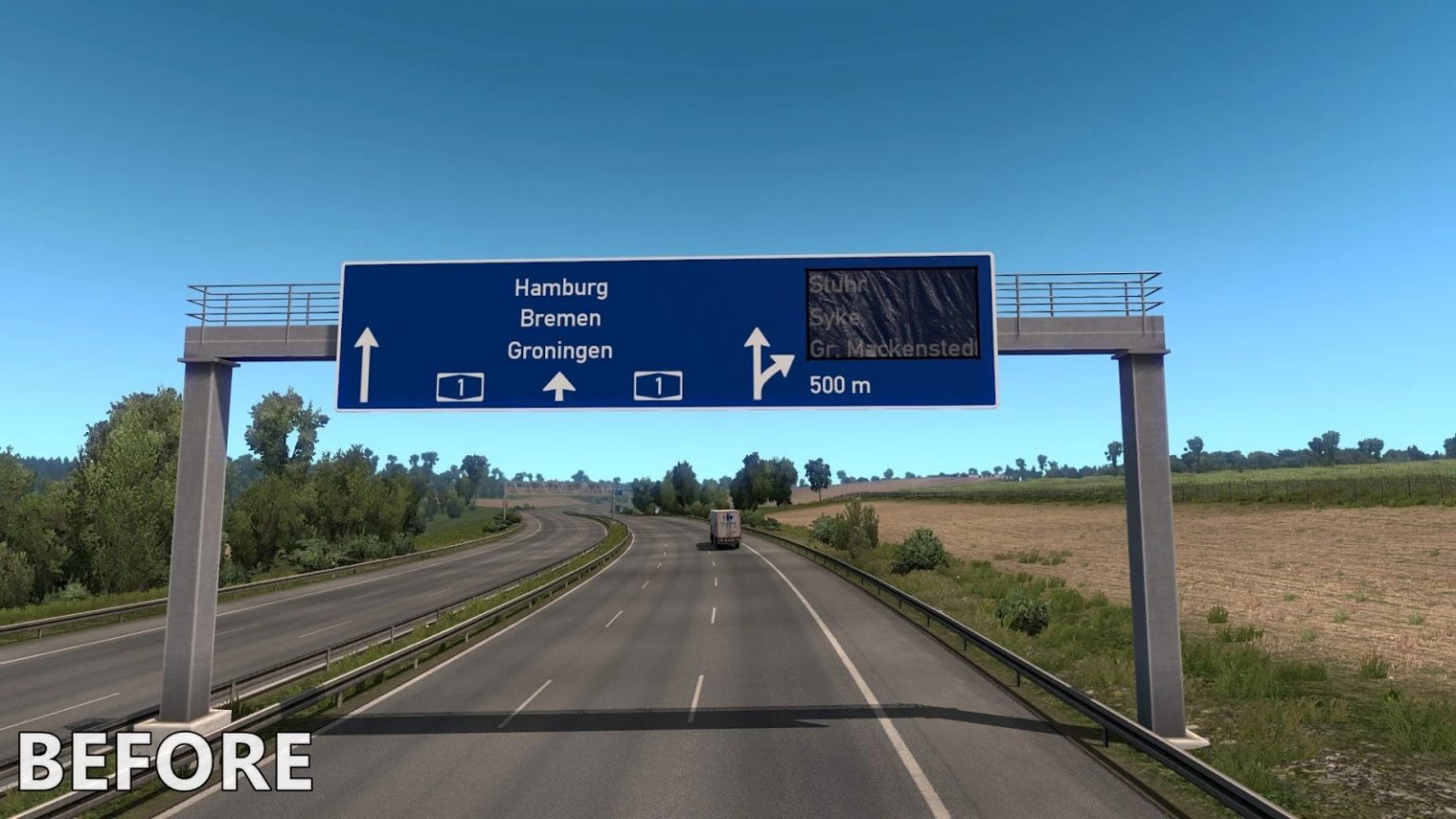 Realistic Signs v1.2 1.41.x ETS2 - Euro Truck Simulator 2 Mods ...