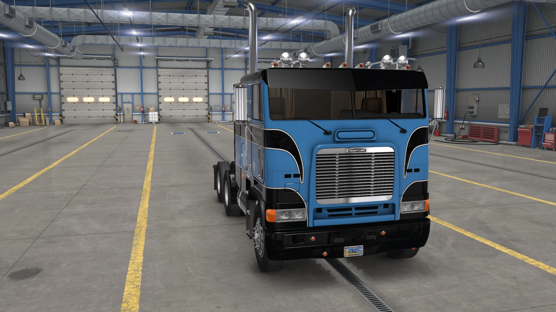 Freightliner Cabover Skin Pack For Harven's FLB MOD v1.0 ATS - Euro Truck Simulator 2 Mods ...