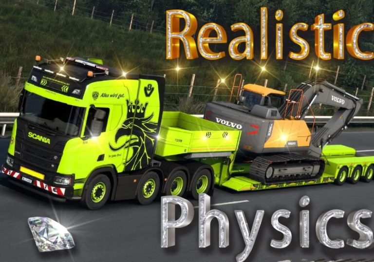 Physics & Dynamic Suspension by ainsley v1.0 ETS2 - Euro Truck ...