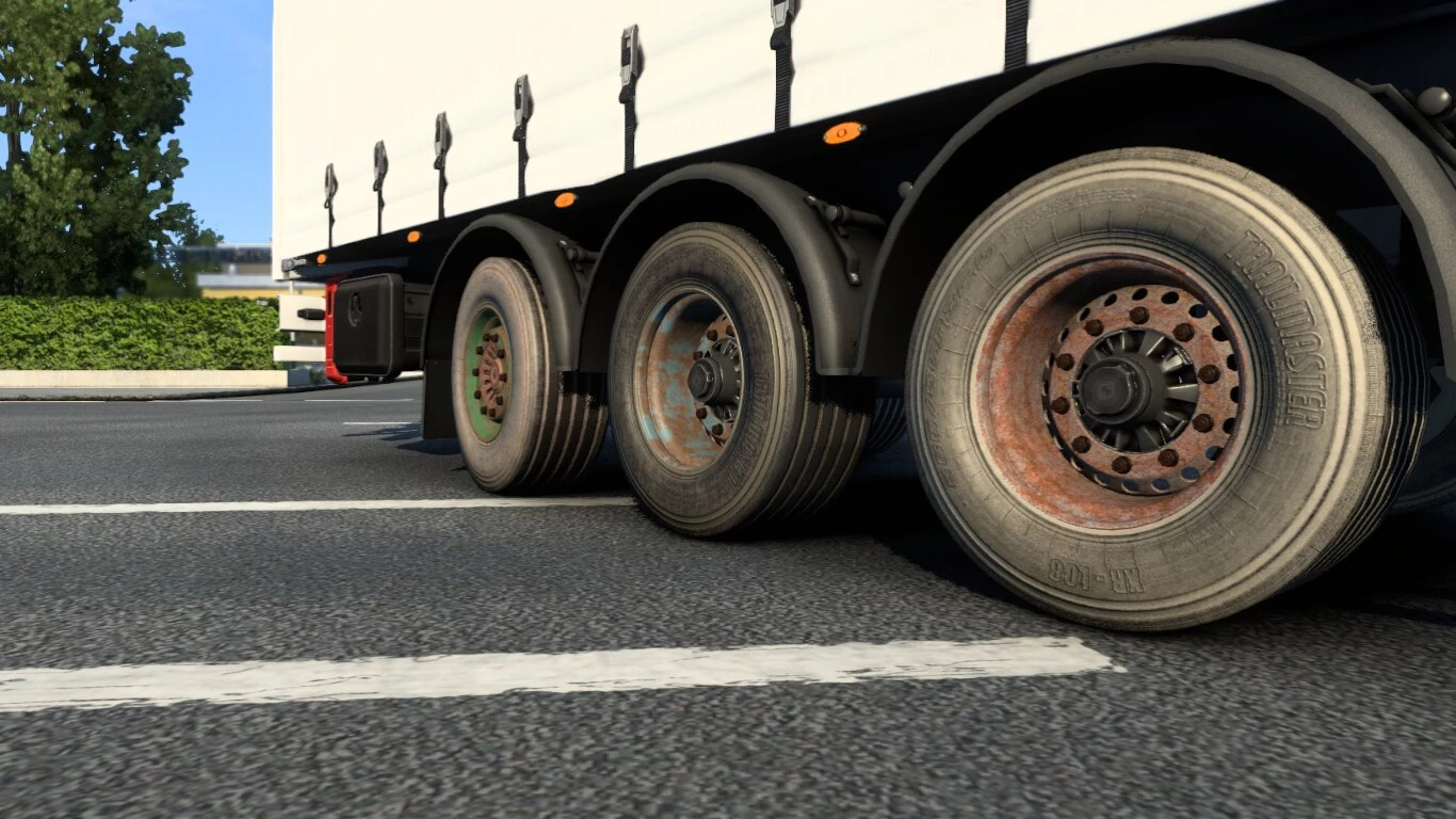 Dirt tires and rims pack v1.0 ETS2 - Euro Truck Simulator 2 Mods ...