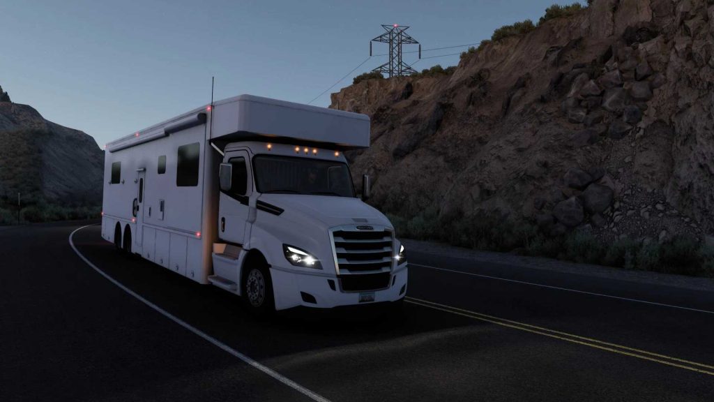 Freightliner Cascadia NRC RV Motorhome v1.2 ATS - Euro Truck Simulator ...