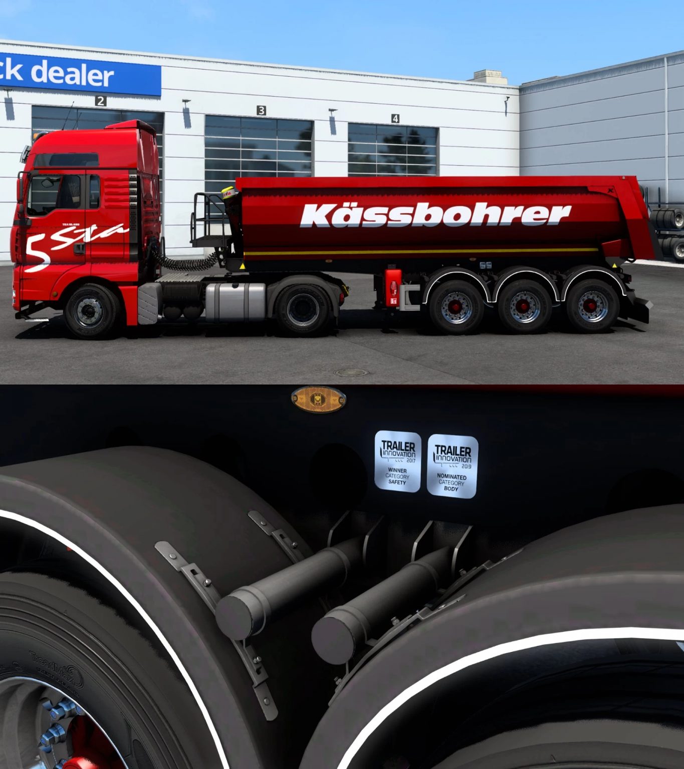 Kassbohrer Tipper 1.42 ETS2 - Euro Truck Simulator 2 Mods | American ...
