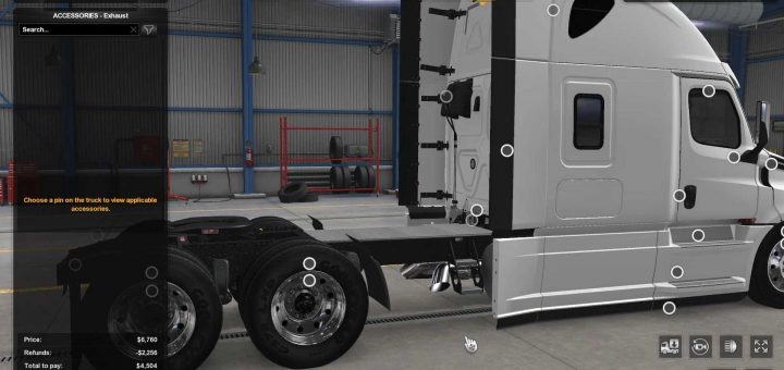 ATS Parts / Tuning | American Truck Simulator Tuning Mods Download