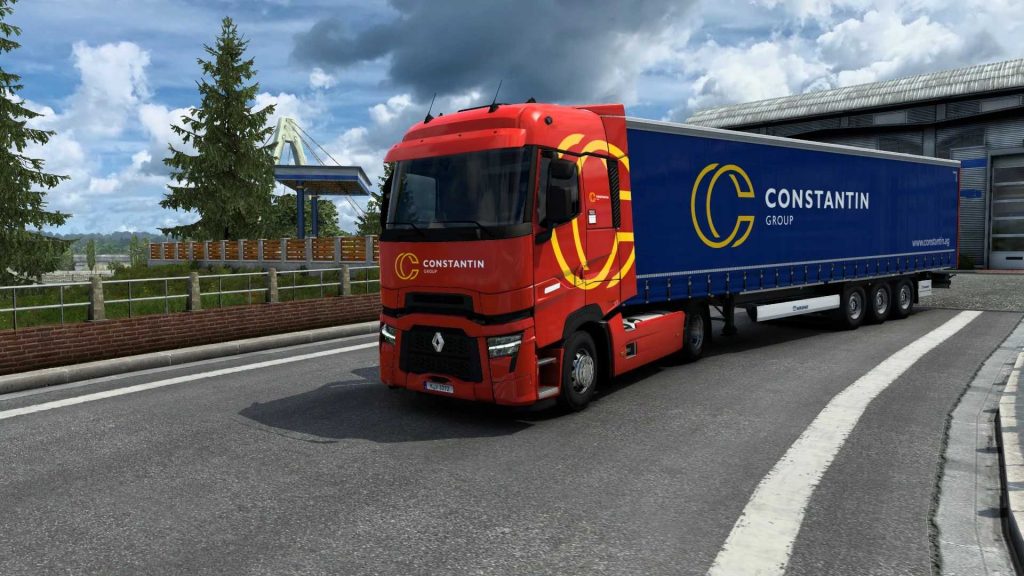 Combo skin Constantin Transport AG v1.0 ETS2 - Euro Truck Simulator 2 Mods | American Truck ...