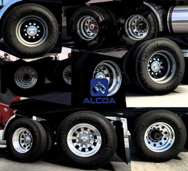 Alcoa Rims Pack v1.0 1.43 ATS - Euro Truck Simulator 2 Mods | American ...