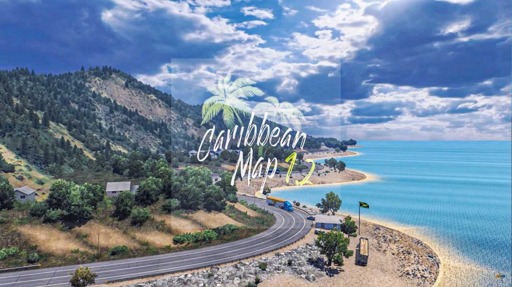 Caribbean Map v1.2 Cuba, Jamaica, Venezuela, Bahamas, Puerto Rico - 1. ...