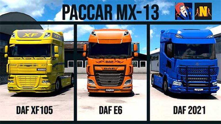Kriechbaum Paccar MX13 sound 1.43 ETS2 - Euro Truck Simulator 2 Mods ...