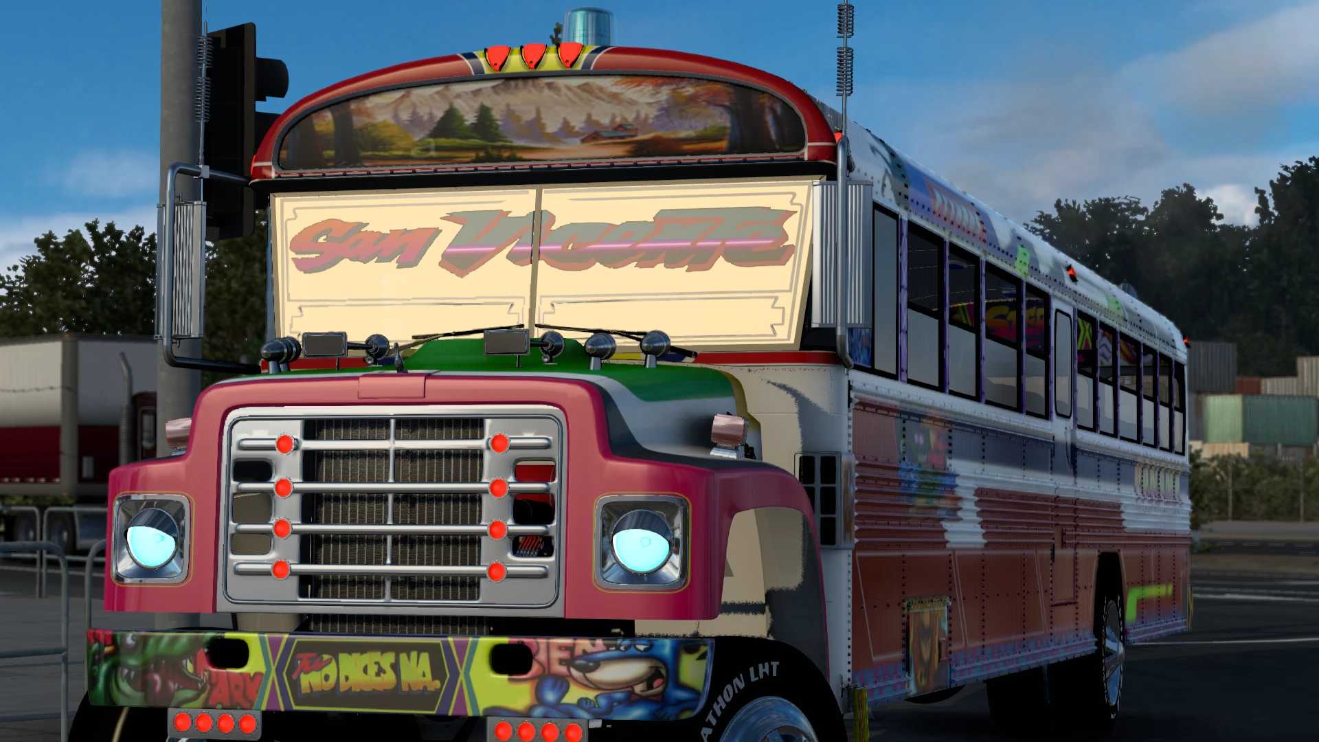 Blue Bird International S1800 v1.0 ATS - Euro Truck Simulator 2 Mods ...