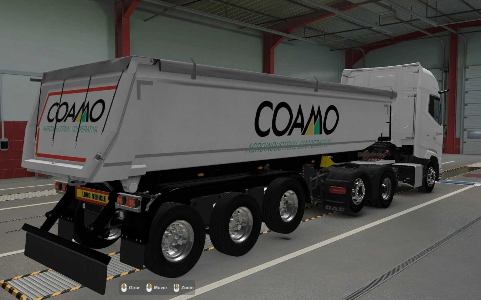SKIN SCS DUMPER COAMO v1.0 1.43 ETS2 - Euro Truck Simulator 2 Mods ...