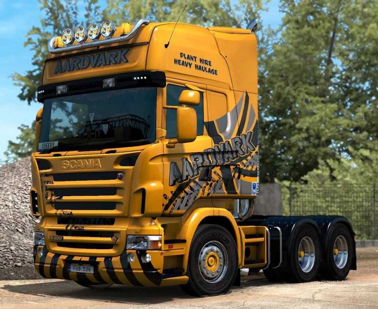 Aardvark Plant Scania NG Skin v1.1 ETS2 - Euro Truck Simulator 2 Mods ...