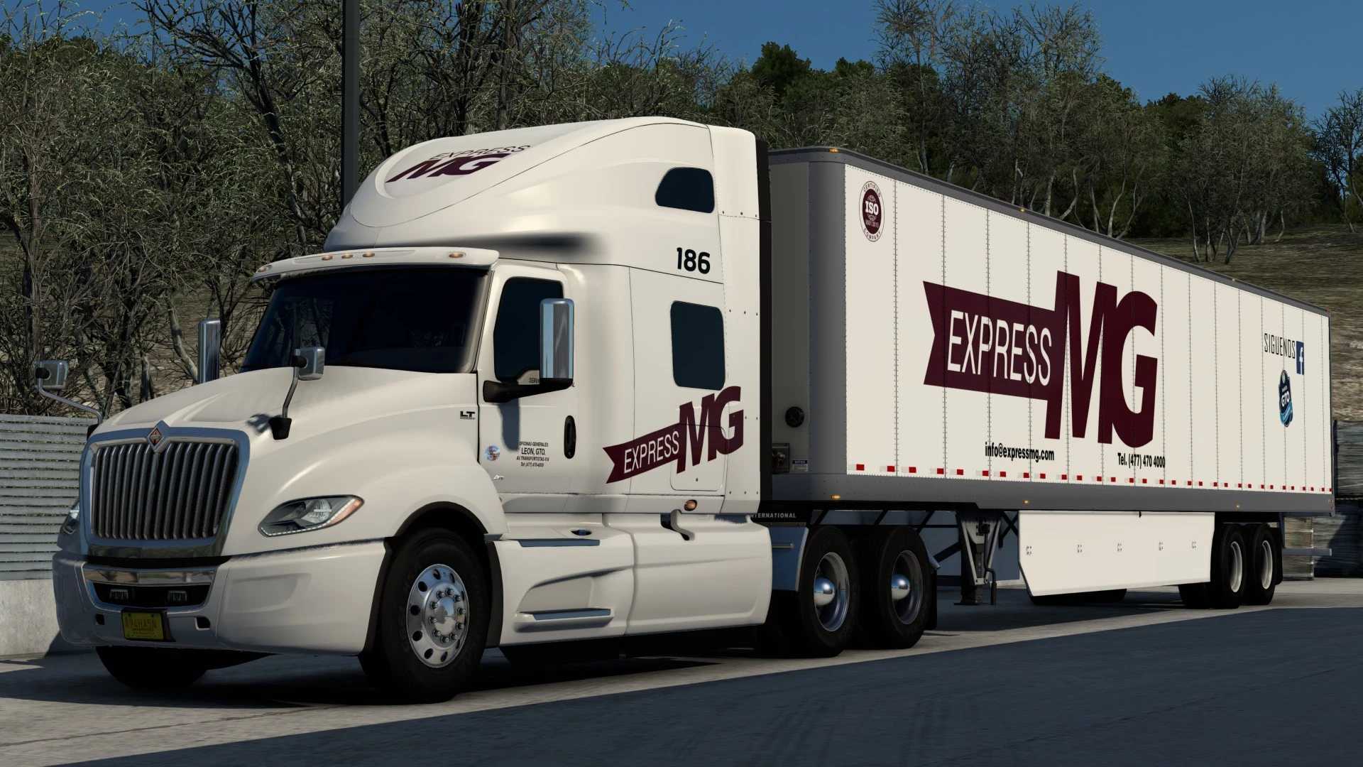Express MG skinpack v1.0 ATS - Euro Truck Simulator 2 Mods | American ...