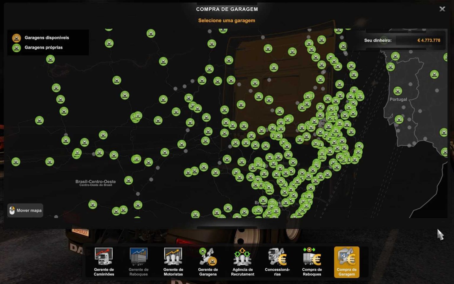 PROFILE MAP EAA BY RESTANHO 6.4 BY RODONITCHO MODS 1.43 ETS2 - Euro ...