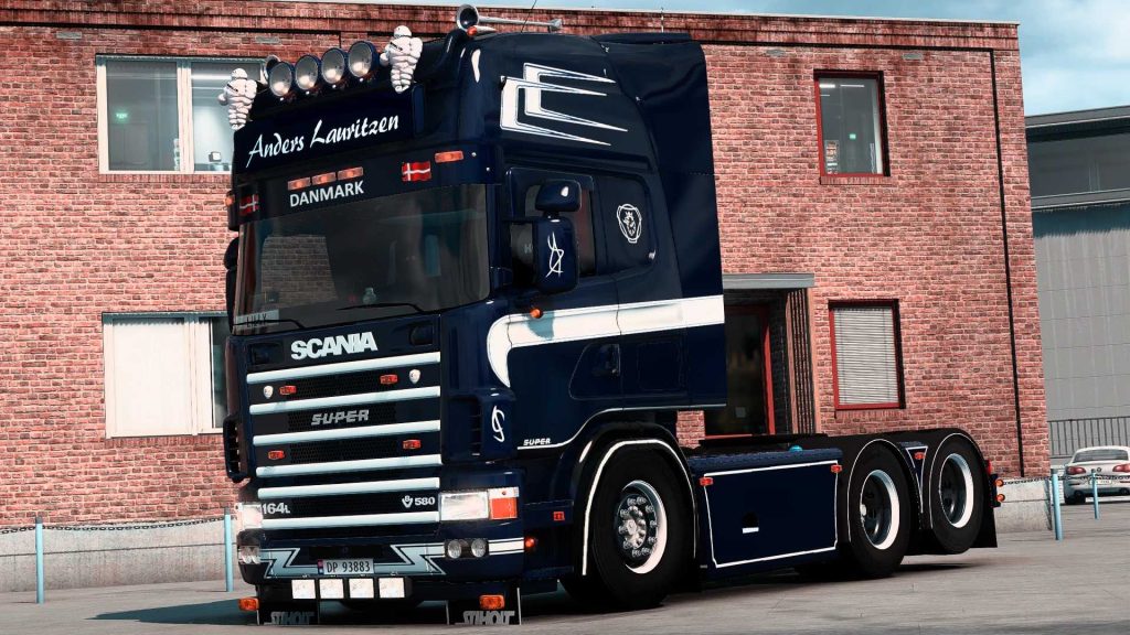 Scania R4 Anders Lauritzen 164L Skin v1.0 ETS2 - Euro Truck Simulator 2 ...