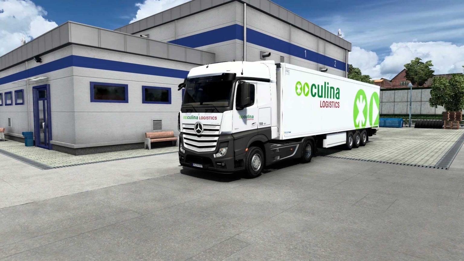 Combo skin Culina Logistics v1.0 ETS2 - Euro Truck Simulator 2 Mods ...