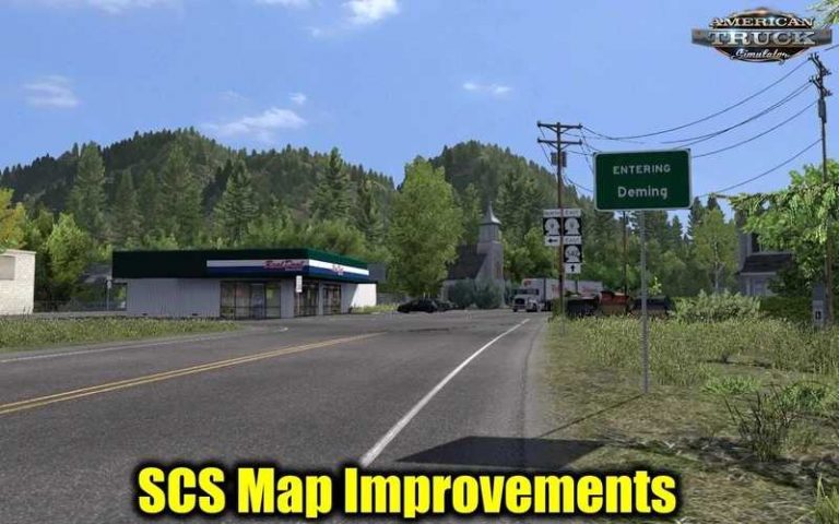 SCS Map Improvements v1.1.260 1.44 ATS - Euro Truck Simulator 2 Mods ...