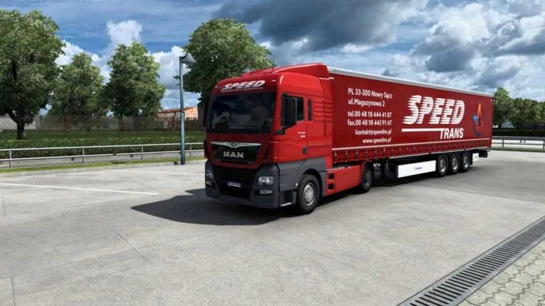 Combo Skin Speed Transport – Spedycja v1.0 ETS2 - Euro Truck Simulator ...