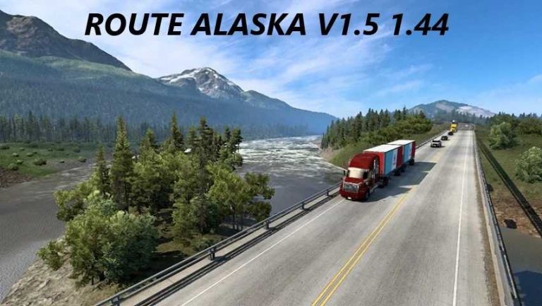 Route Alaska v1.5 1.44 FIX ATS - Euro Truck Simulator 2 Mods | American ...