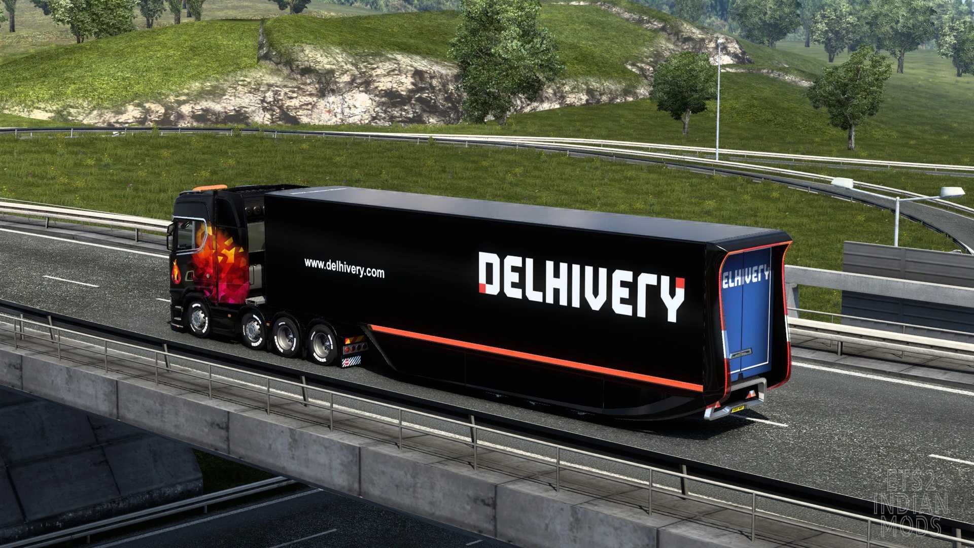 Indian Company Skins for MB Aerodynamic Trailer Concept v1.0 ETS2 ...