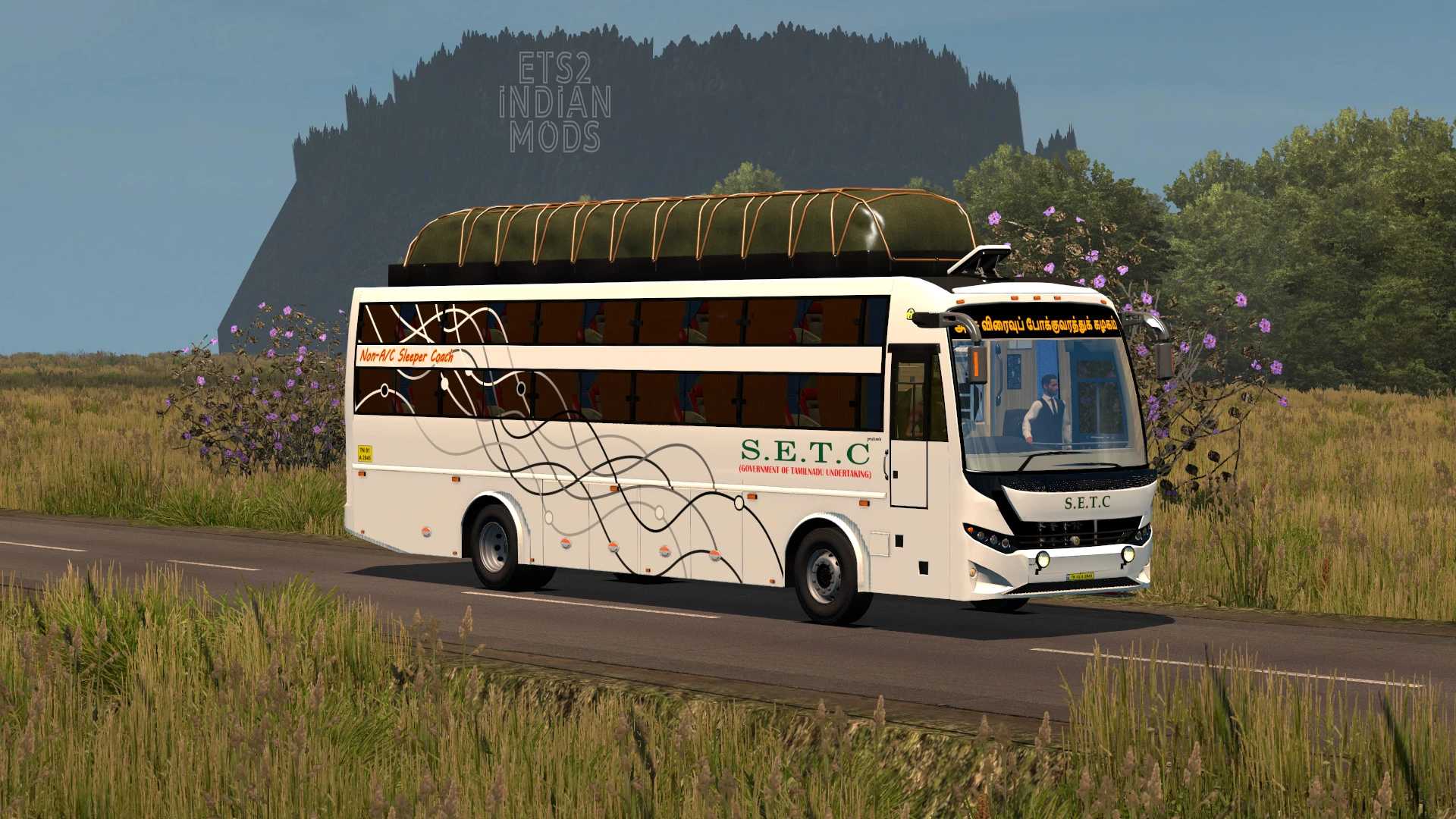 Indian SETC (Tamil Nadu) Skin Pack for JK Vega Sleeper Bus Mod v1.0 ...
