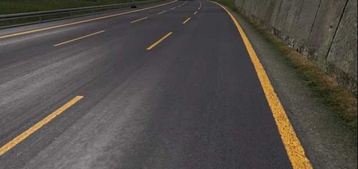New Road Textures | Euro Truck Simulator 2 Mods | ATS Mods