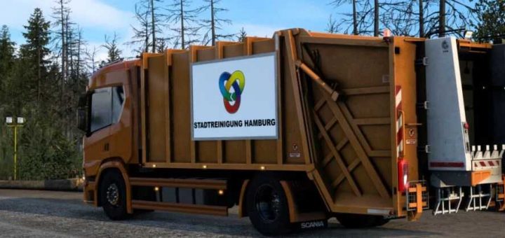 Garbage Truck | Euro Truck Simulator 2 Mods | ATS Mods