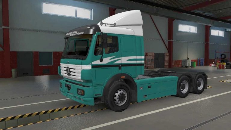 Mercedes Benz Sk (Sounds - Truck - Dlc Acc) v1.45 ETS2 - Euro Truck Simulator 2 Mods | American ...
