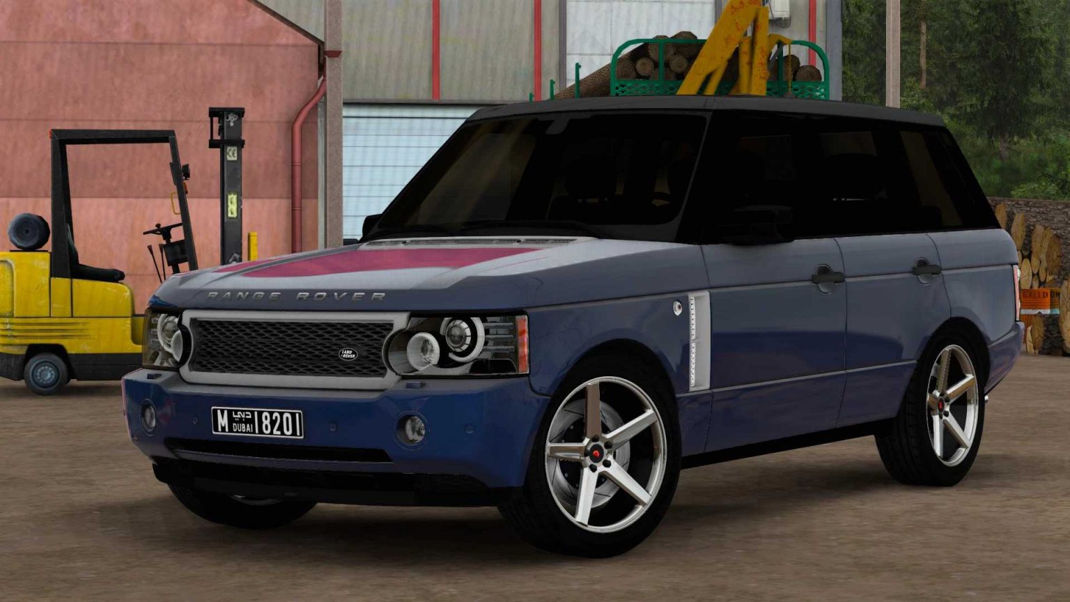 Land Rover Range Rover Supercharged V8 2008 V7.4 ETS2 - Euro Truck ...