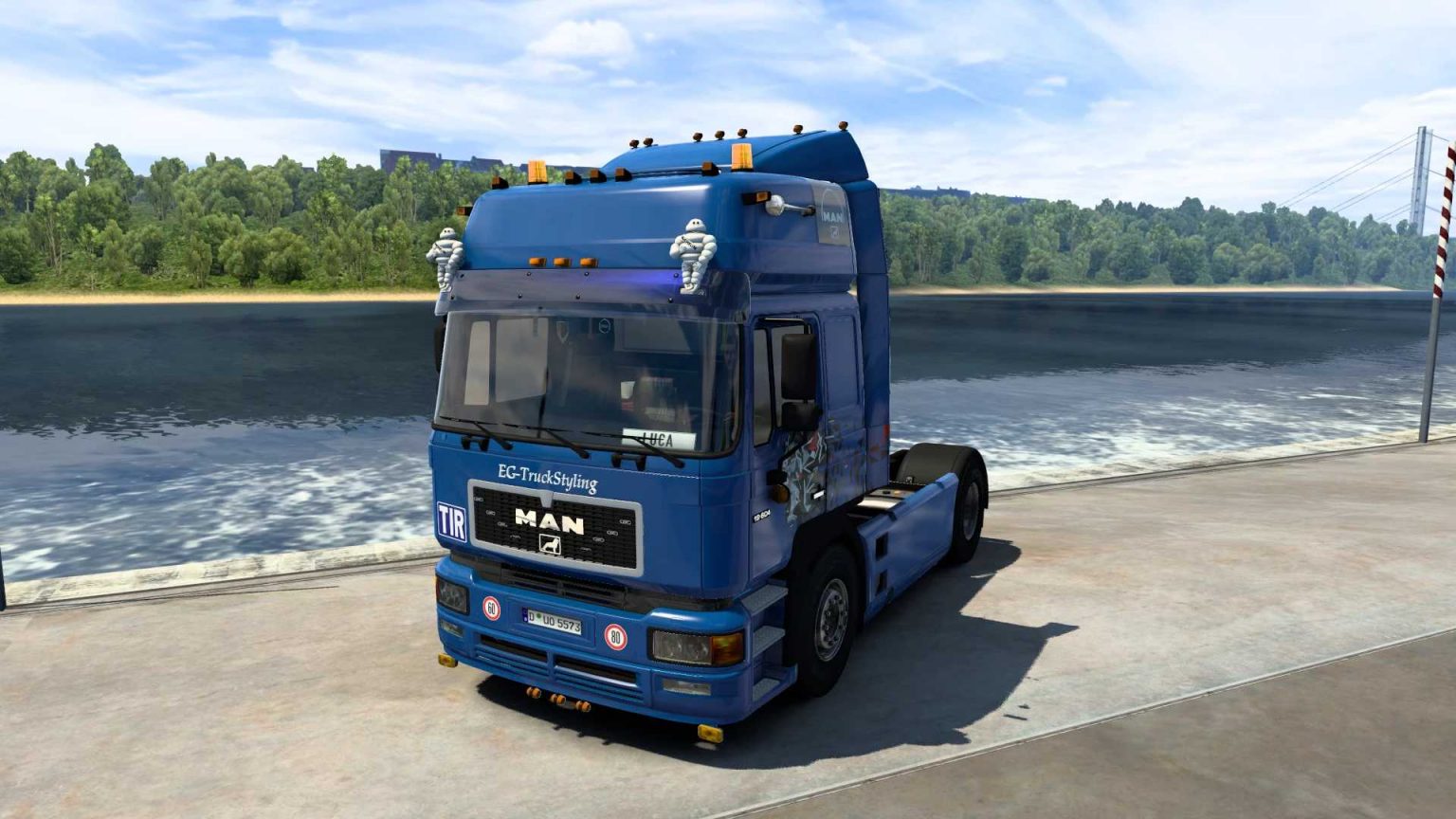 MAN F2000 Slot Mod V5.0 ETS2 - Euro Truck Simulator 2 Mods | American ...