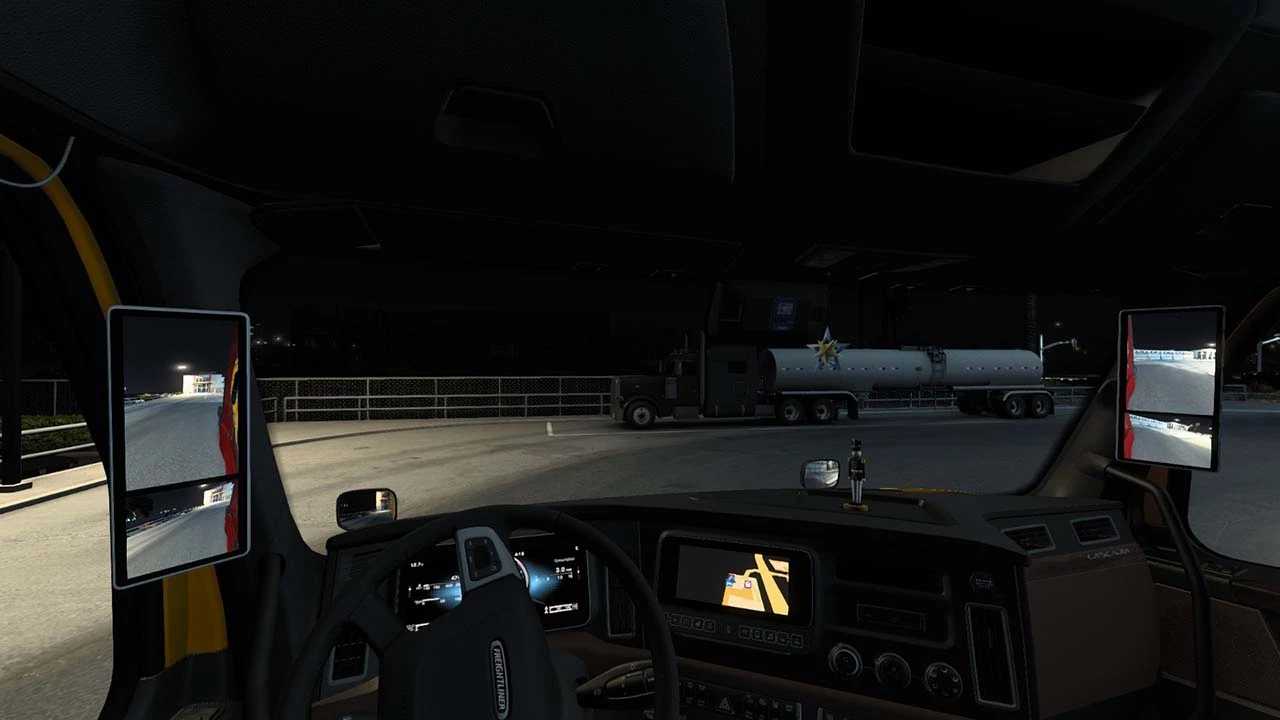 Mirror Cam All Truck v1.9 1.46 ATS - Euro Truck Simulator 2 Mods | American Truck Simulator Mods