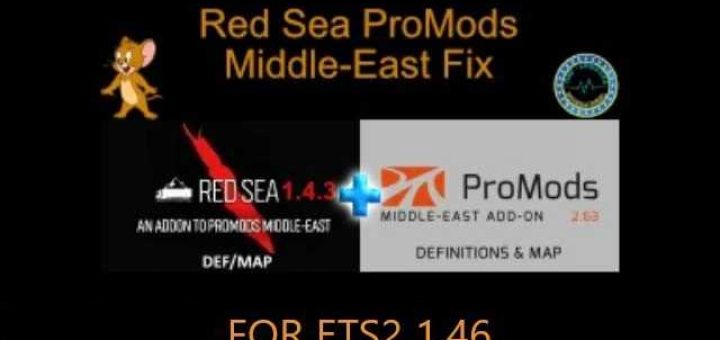Red Sea Map | Euro Truck Simulator 2 Mods | ATS Mods
