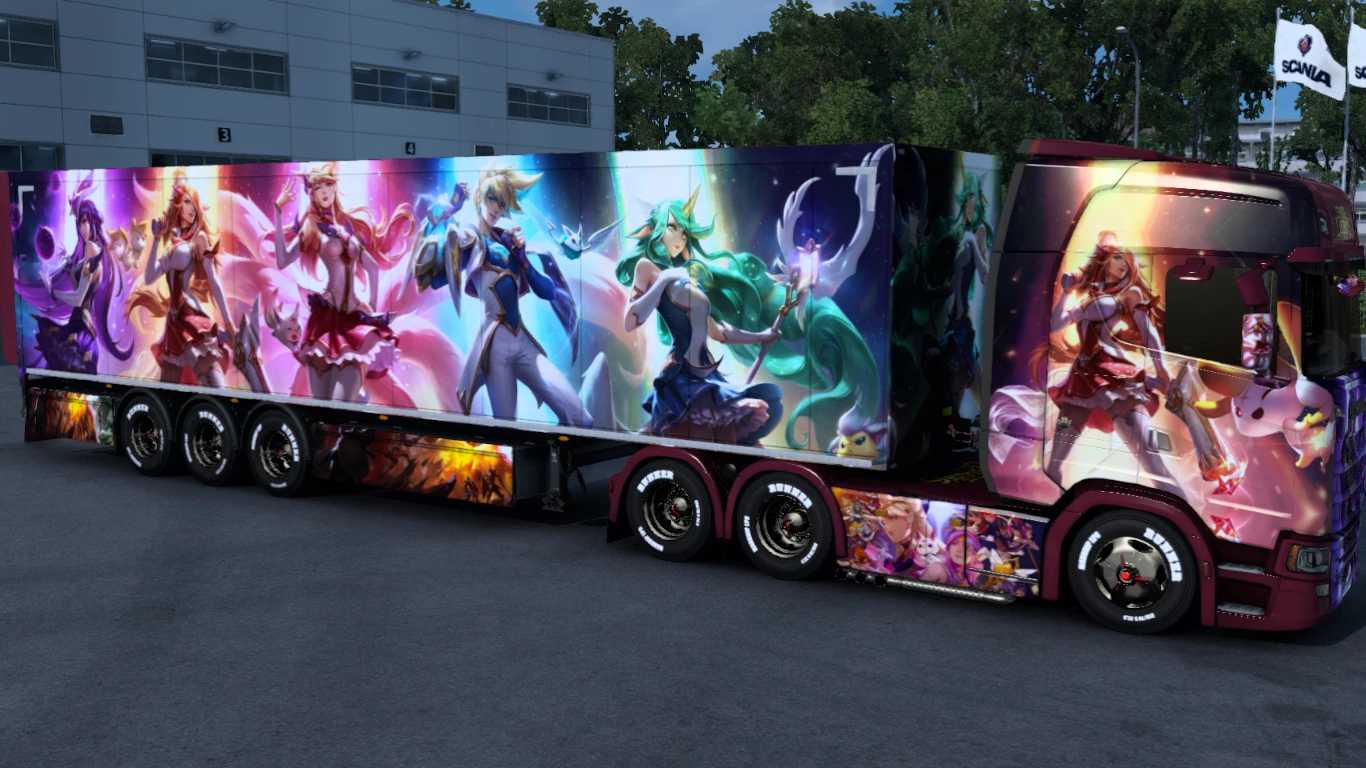 League of Legends Skin 1.46 ETS2 - Euro Truck Simulator 2 Mods ...