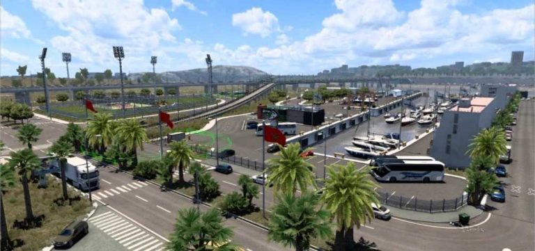 Maghreb Map v0.3.2 1.46 Beta ETS2 - Euro Truck Simulator 2 Mods ...