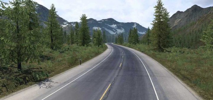 Alaska Name Placement | Euro Truck Simulator 2 Mods | ATS Mods