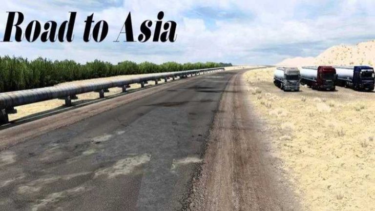 Road to Asia Map v1.6 1.46 ETS2 - Euro Truck Simulator 2 Mods ...