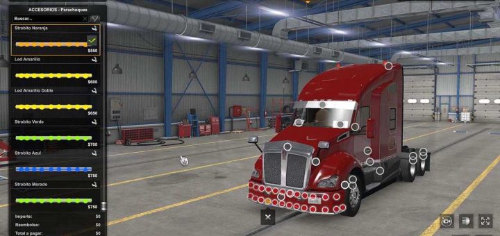 ATS Parts / Tuning | American Truck Simulator Tuning Mods Download
