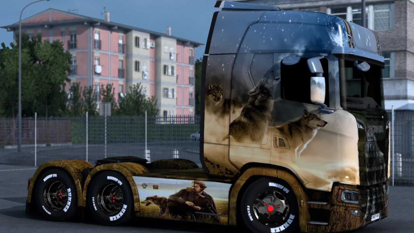 Scania Wolf Skin 1.46 ETS2 - Euro Truck Simulator 2 Mods | American Truck Simulator Mods